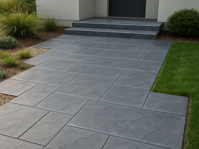 Decorative Concrete Ideas for Walkways & Steps: Designs and Mistakes to ...